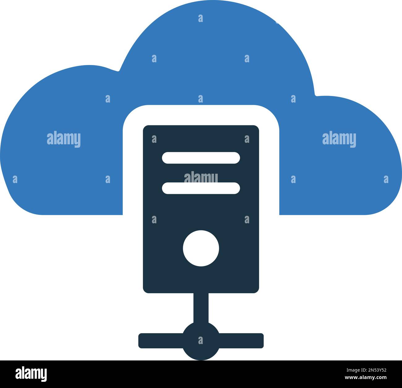 Cloud, database, server icon - Use for commercial purposes, print media ...
