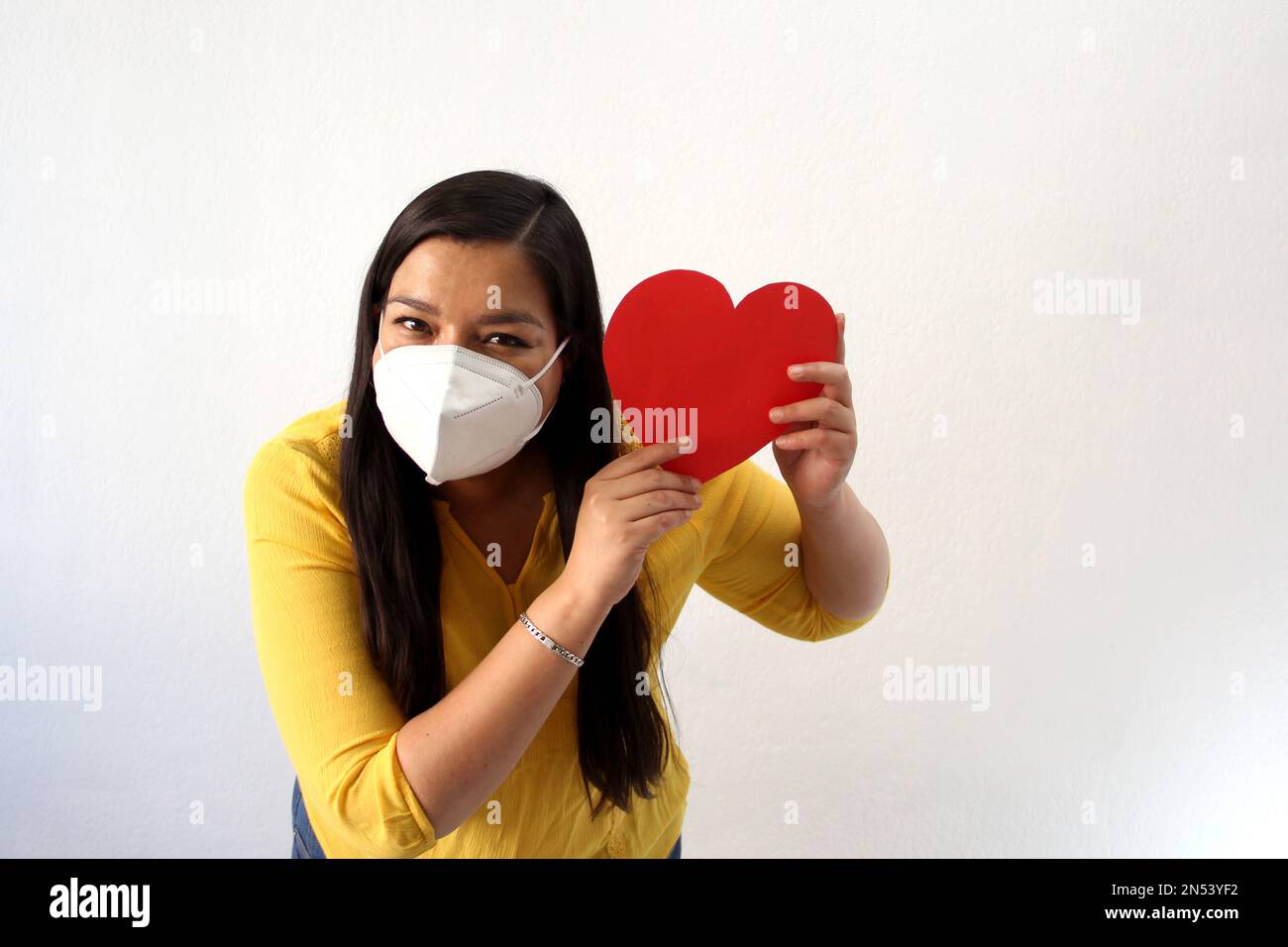 Flirty woman mask hi-res stock photography and images - Alamy