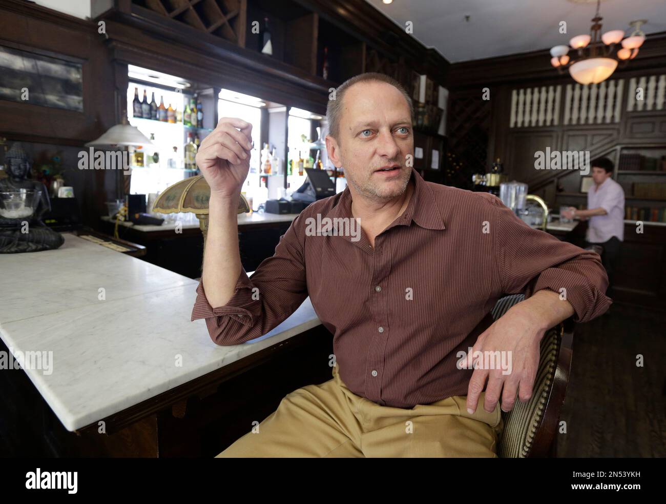 David Napier, owner of The Old City Bar in Richmond’s former slave ...
