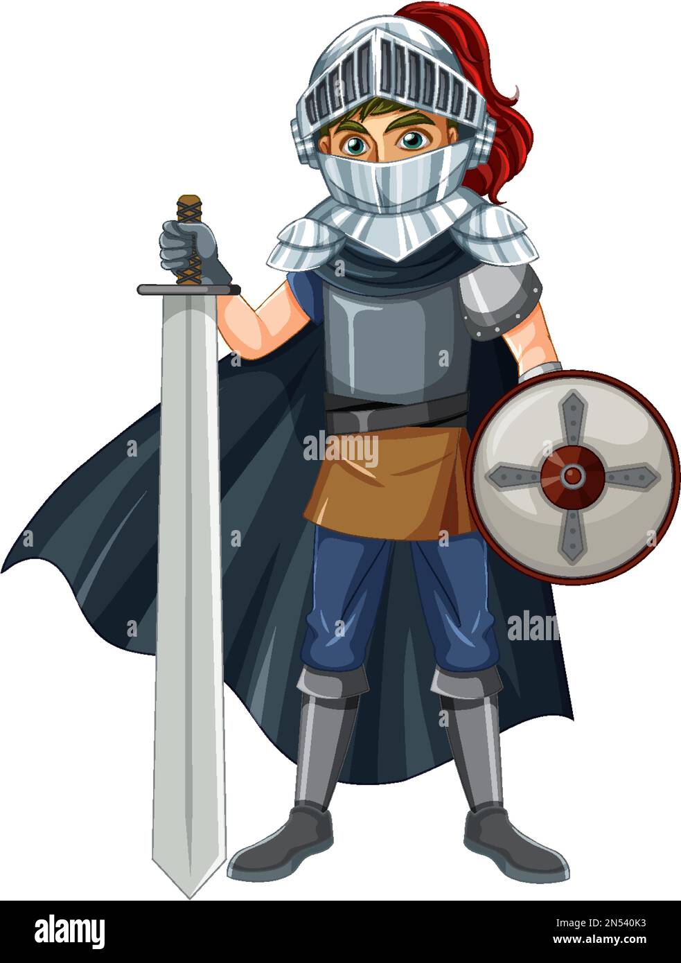 Knight Shield And Sword Clipart