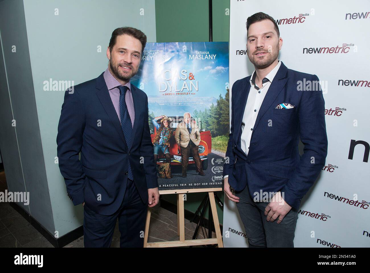 Director Jason Priestley and Producer Mark Montefiore seen at the ...