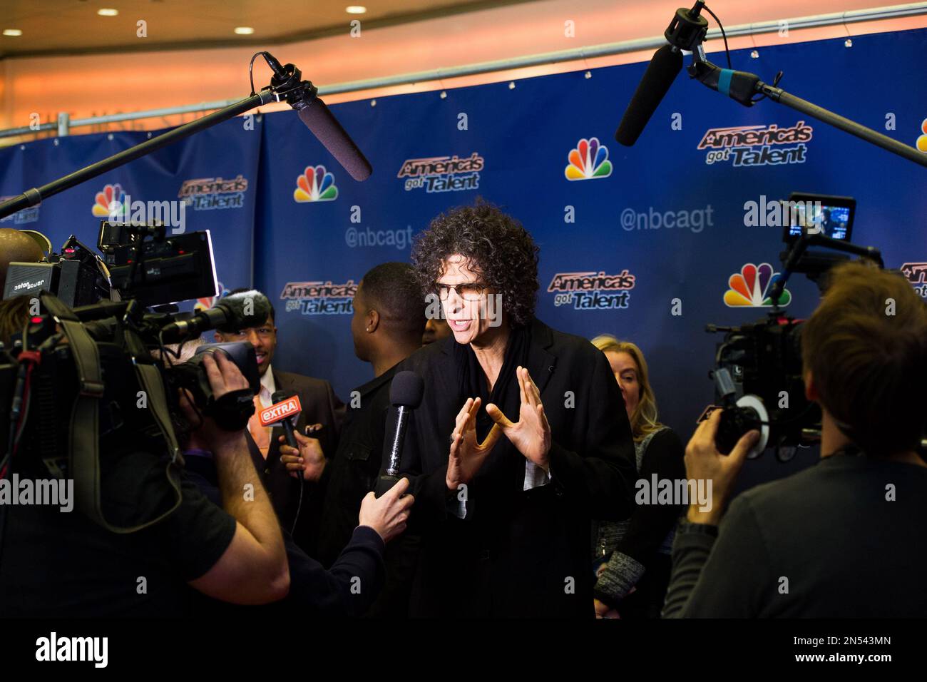 Howard Stern arrives for an "America's Got Talent" taping at Madison ...