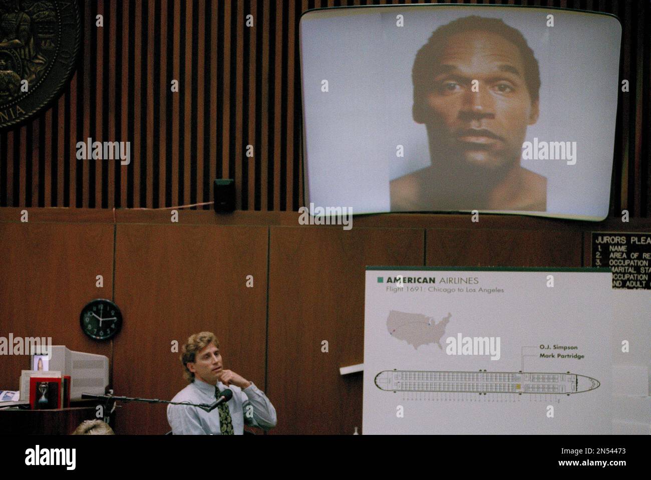 Defense witness Dr. Robert Huizenga explains how he examined O.J ...