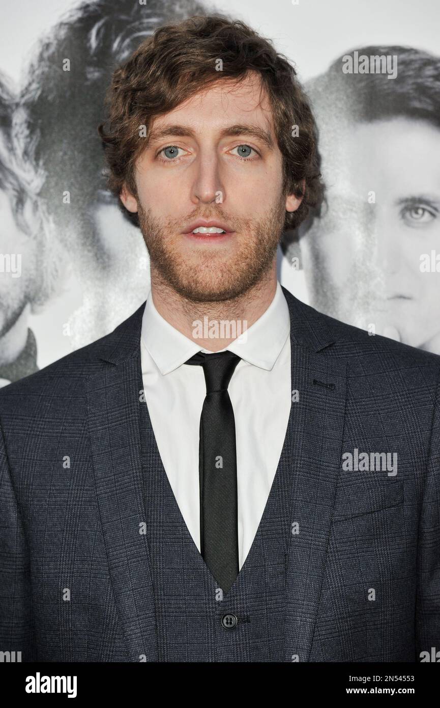 Thomas Middleditch arrives at the LA Premiere of "Silicon Valley" on ...