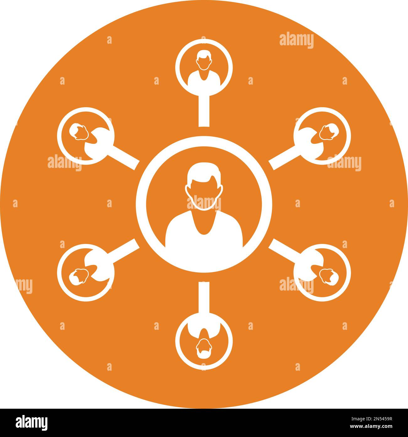 Connection, network icon - Use for commercial purposes, print media ...