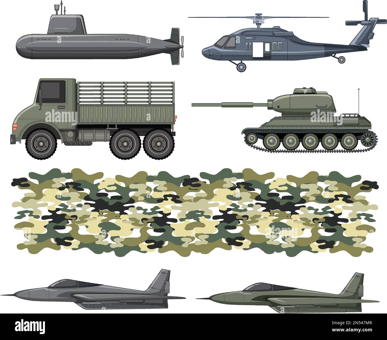 Military soldiers and helicopter Stock Vector Images - Alamy