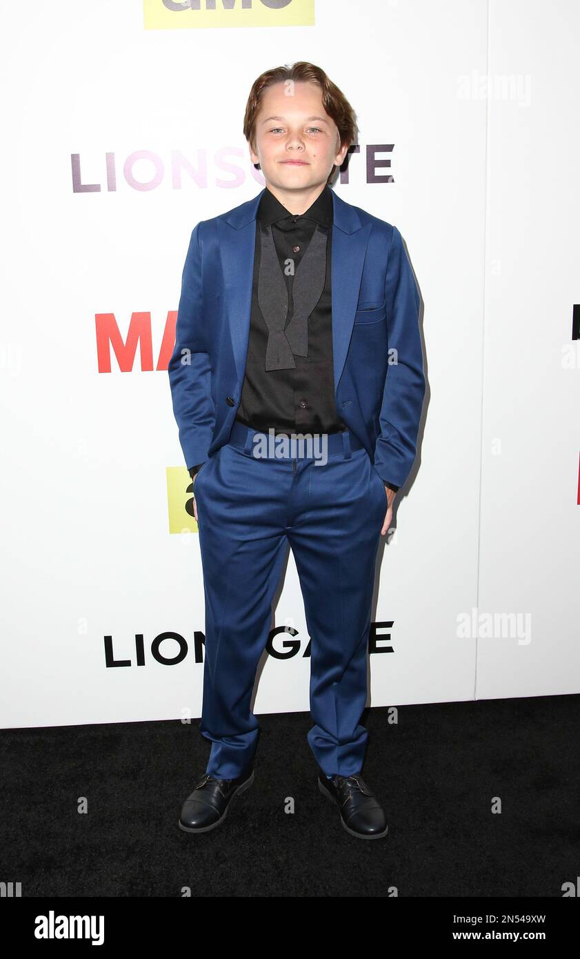 Mason Vale Cotton seen at LA Premiere of "Mad Men" Season 7 on ...