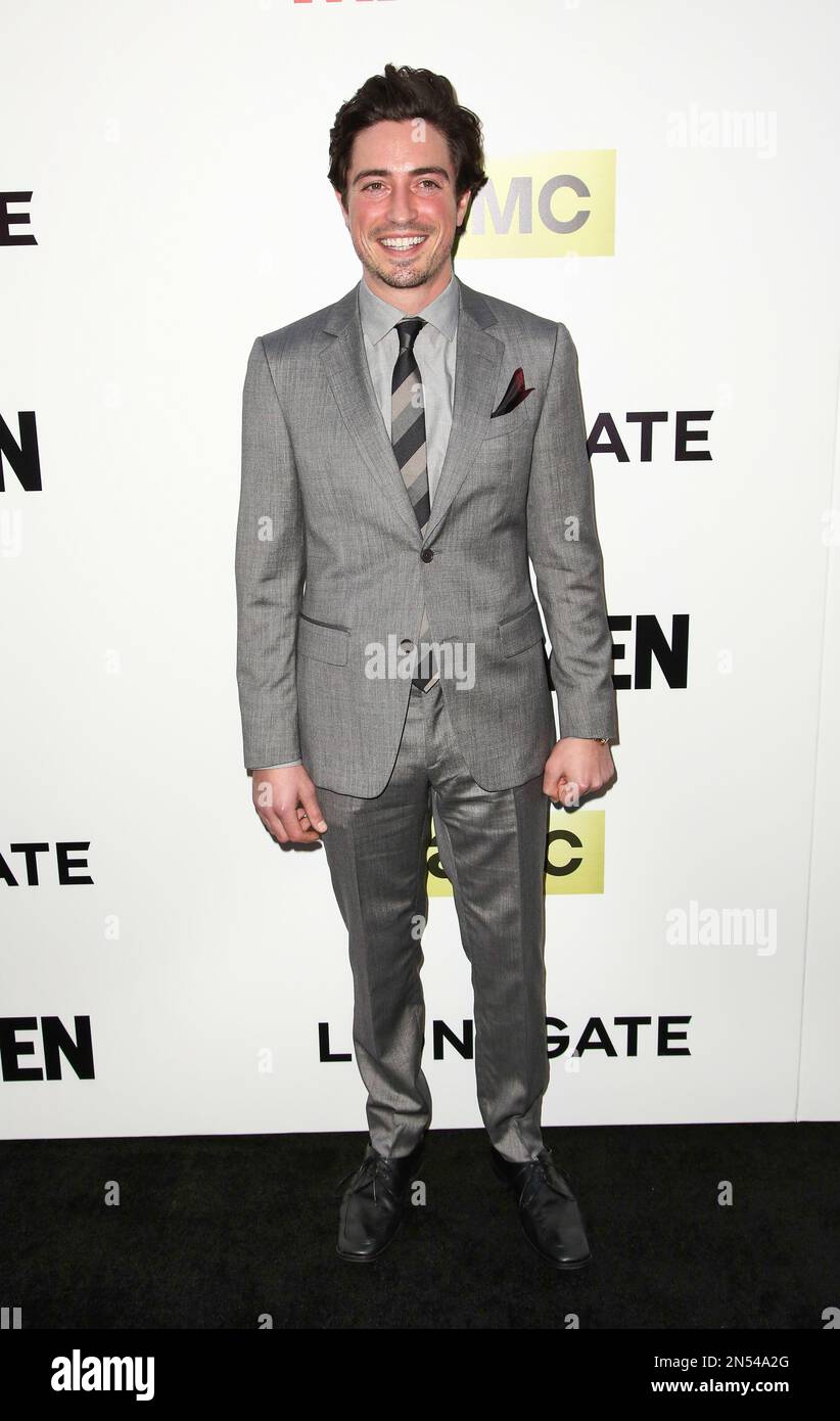 Ben Feldman seen at LA Premiere of "Mad Men" Season 7 on Wednesday ...