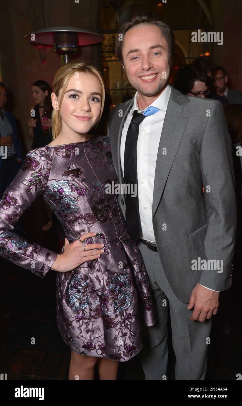 EXCLUSIVE - Kiernan Shipka, left, and Vincent Kartheiser attend the LA ...