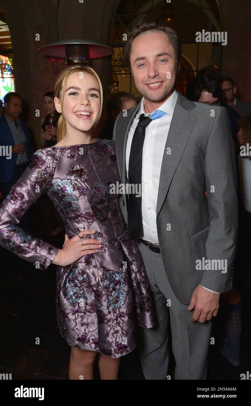 EXCLUSIVE - Kiernan Shipka, left, and Vincent Kartheiser attend the LA ...