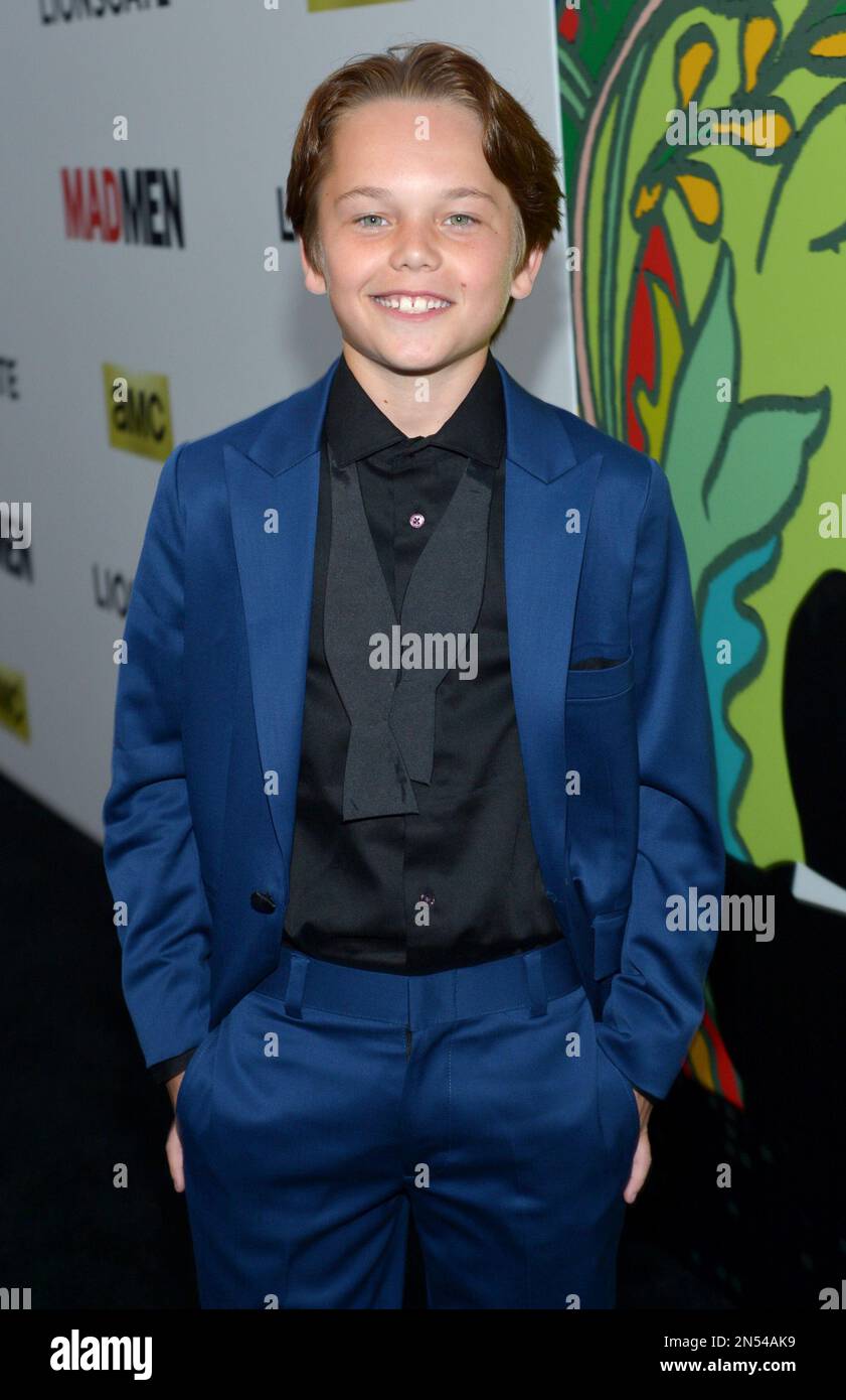 Mason Vale Cotton arrives at the LA premiere of "Mad Men" season 7 on ...