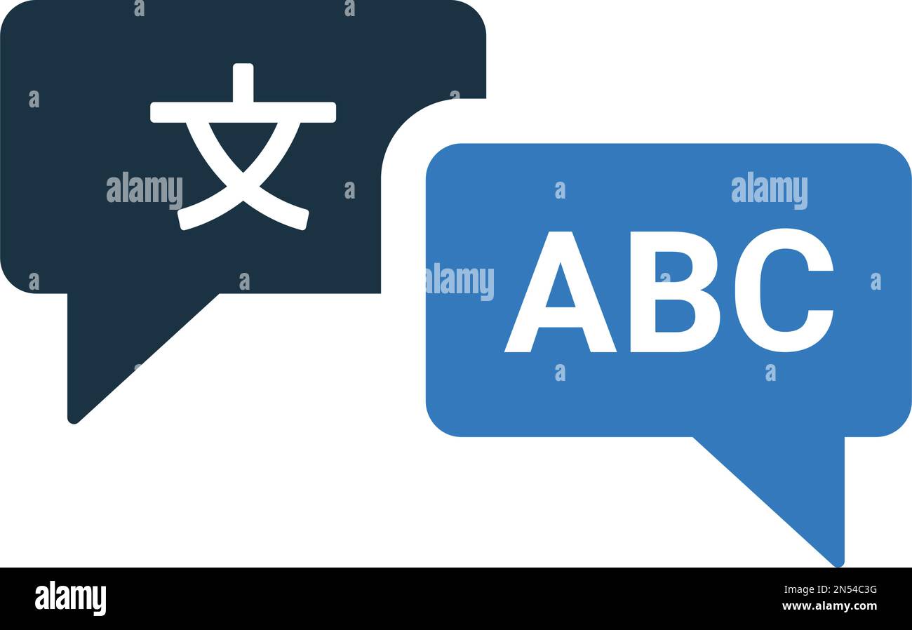 translation, language icon - Use for commercial purposes, print media ...