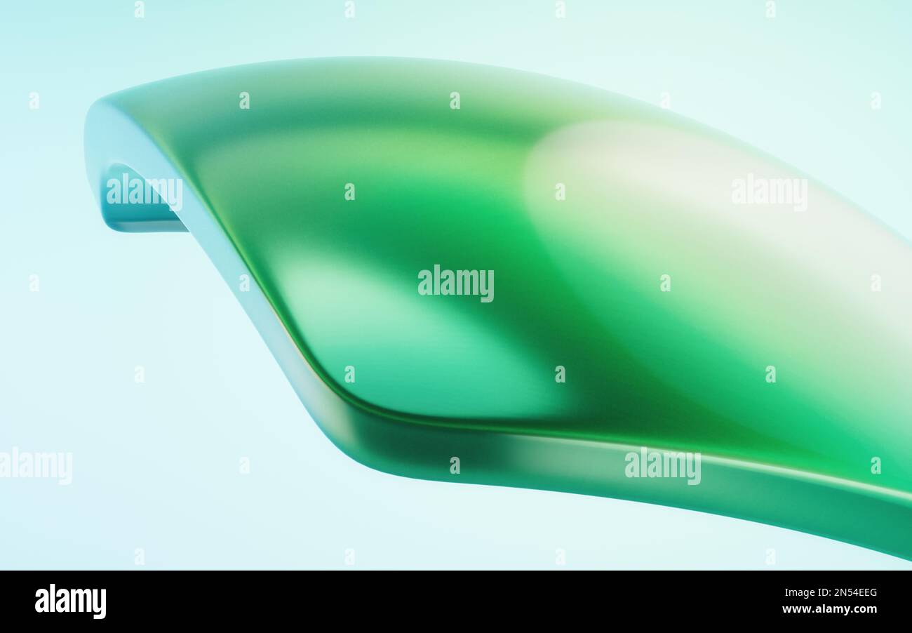 Gradient transparent geometry background, 3d rendering. Digital drawing ...