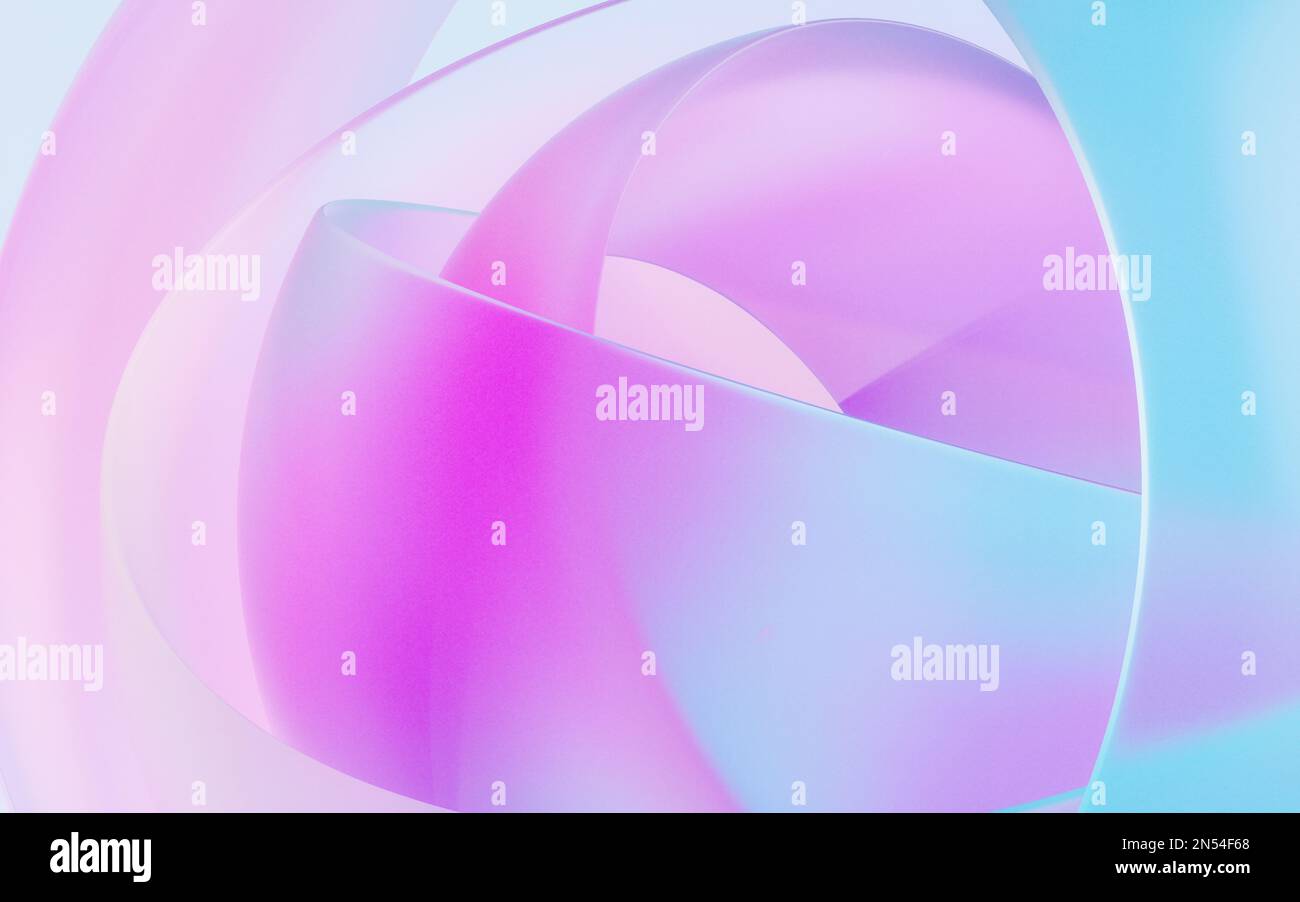 Gradient transparent geometry background, 3d rendering. Digital drawing ...