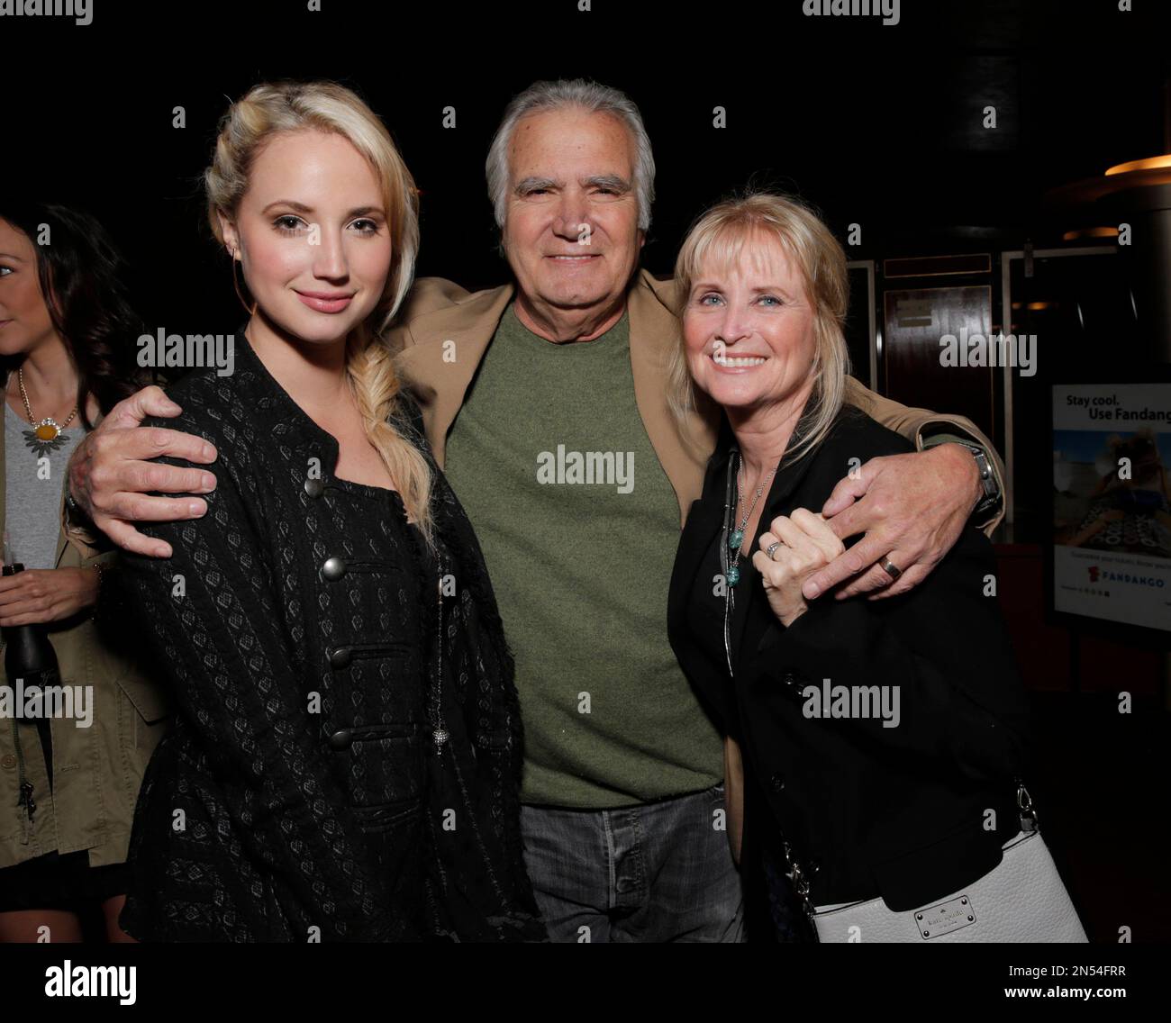 Molly McCook, John McCook and Laurette Spang-McCook attend the after ...