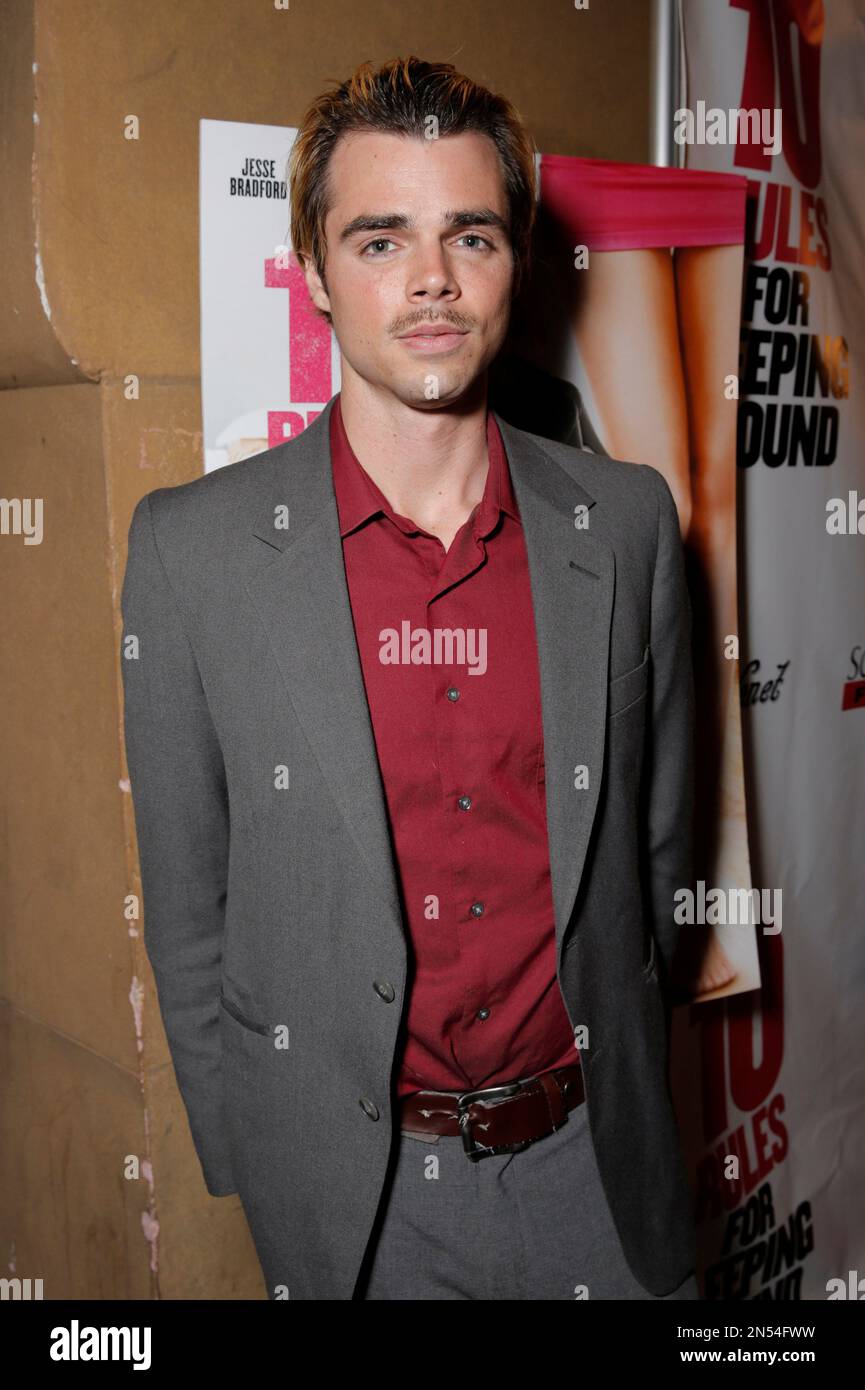 Reid Ewing attends the premiere of Screen Media Films' '10 Rules For ...