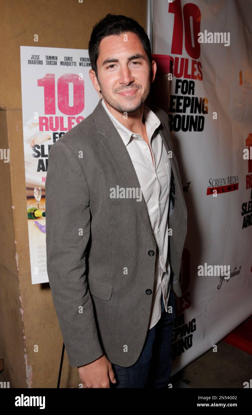 Chris Arena attends the premiere of Screen Media Films' '10 Rules For ...