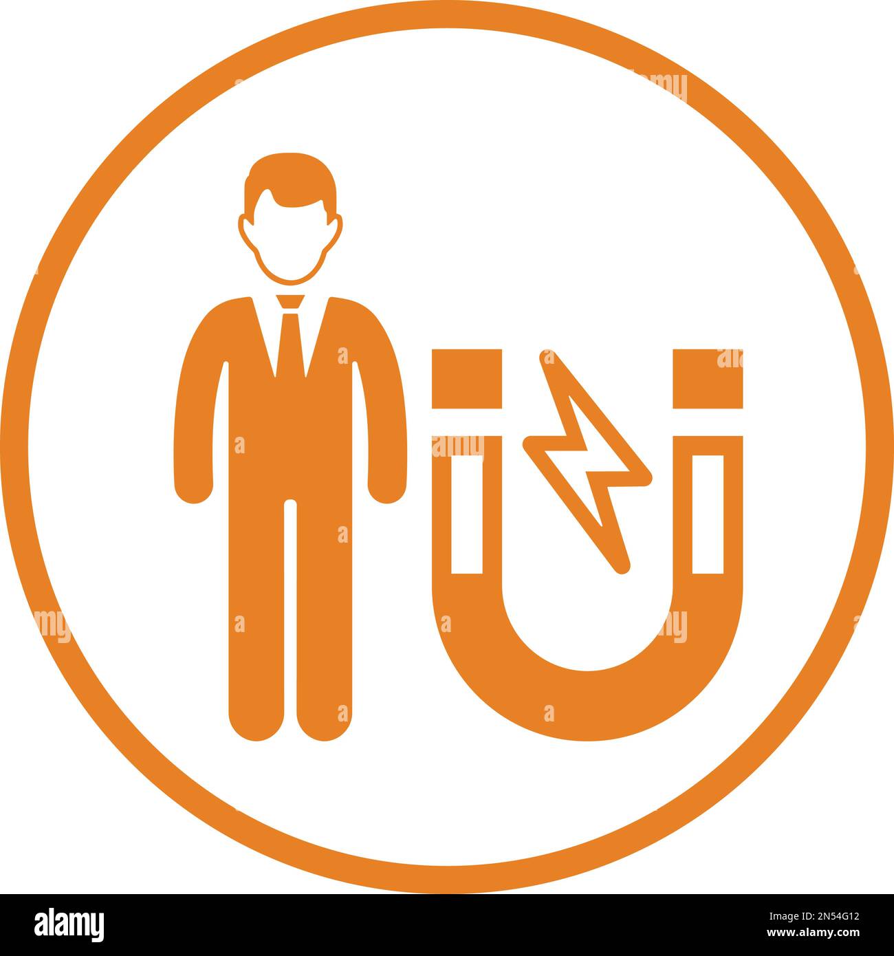 Customer, attraction icon is isolated on white background. Use for ...