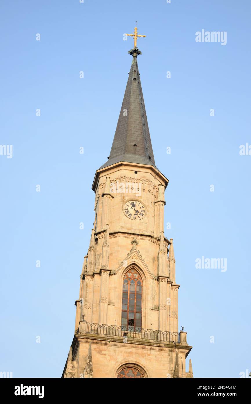 A historical church building in Brasov Stock Photo - Alamy
