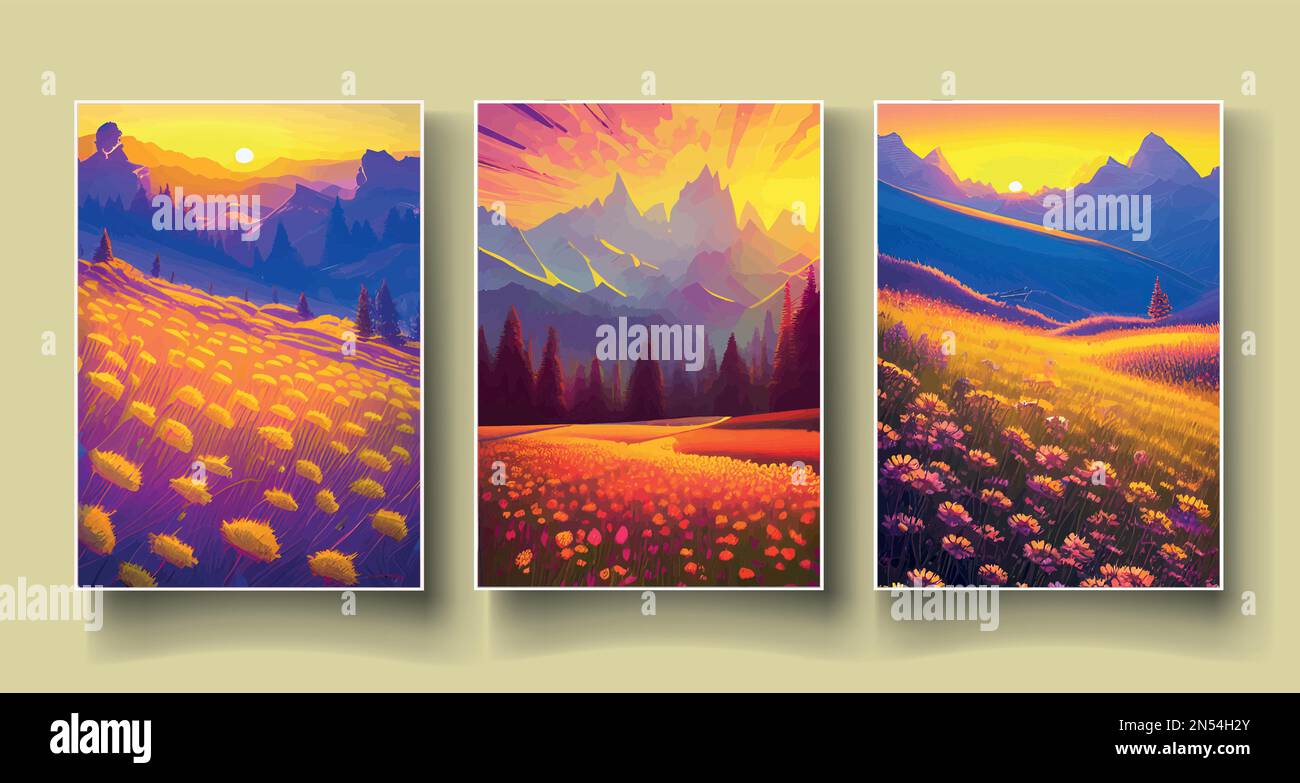 Cumulus hills Stock Vector Images - Alamy