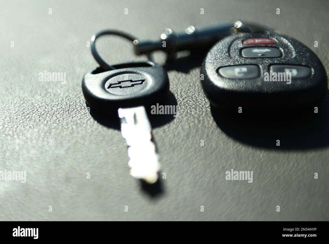 The key of a 2005 Chevrolet Cobalt is photographed in Alexandria, Va ...