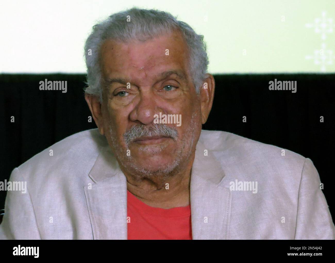 The recipient of the 1992 Nobel Prize in Literature Derek Walcott of St ...