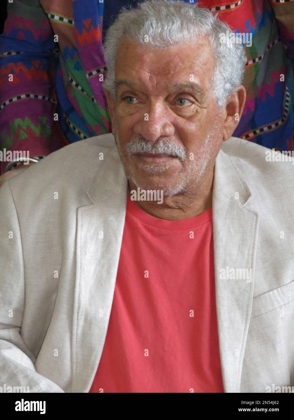 The recipient of the 1992 Nobel Prize in Literature Derek Walcott of St ...