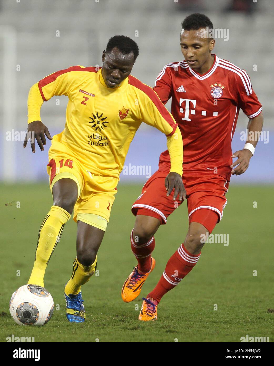 FILE - In this Jan. 9, 2014, file photo, Bayern Munich's Julian Green ...