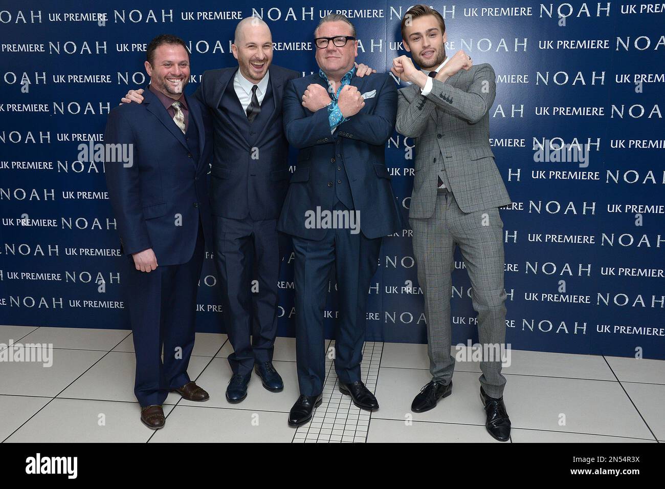 From left, producer Scott Franklin, director Darren Aronofsky and ...