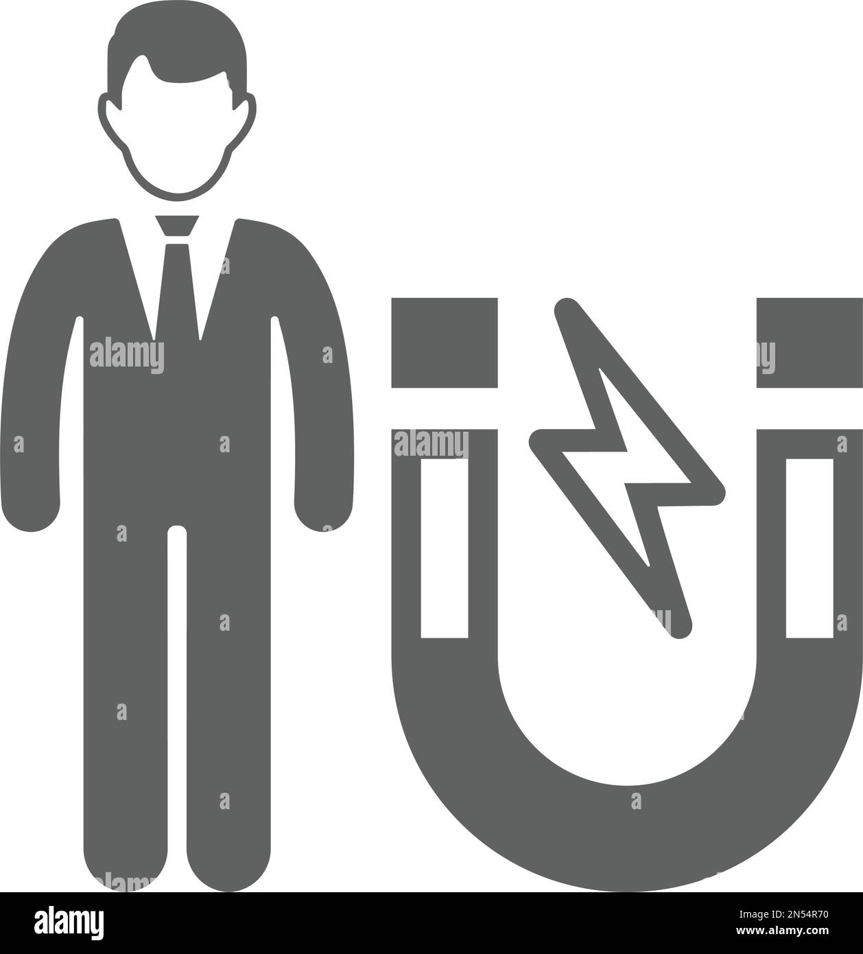 Customer, attraction icon is isolated on white background. Use for ...