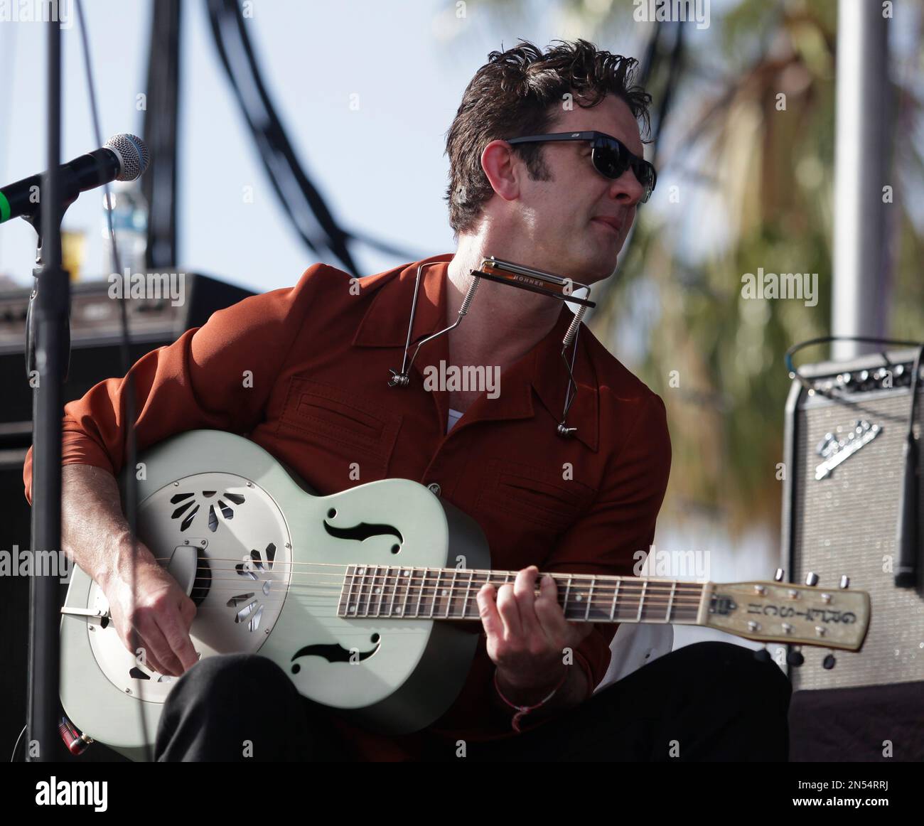 Garrett Dutton of G Love and Special Sauce, performs at the McDowell ...