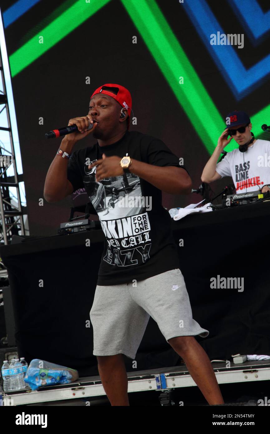 Dylan Kwabena Mills aka Dizzee Rascal performs at the Ultra Music ...
