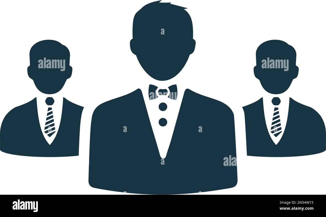 Employee, group icon. Use for commercial purposes, print media, web or ...