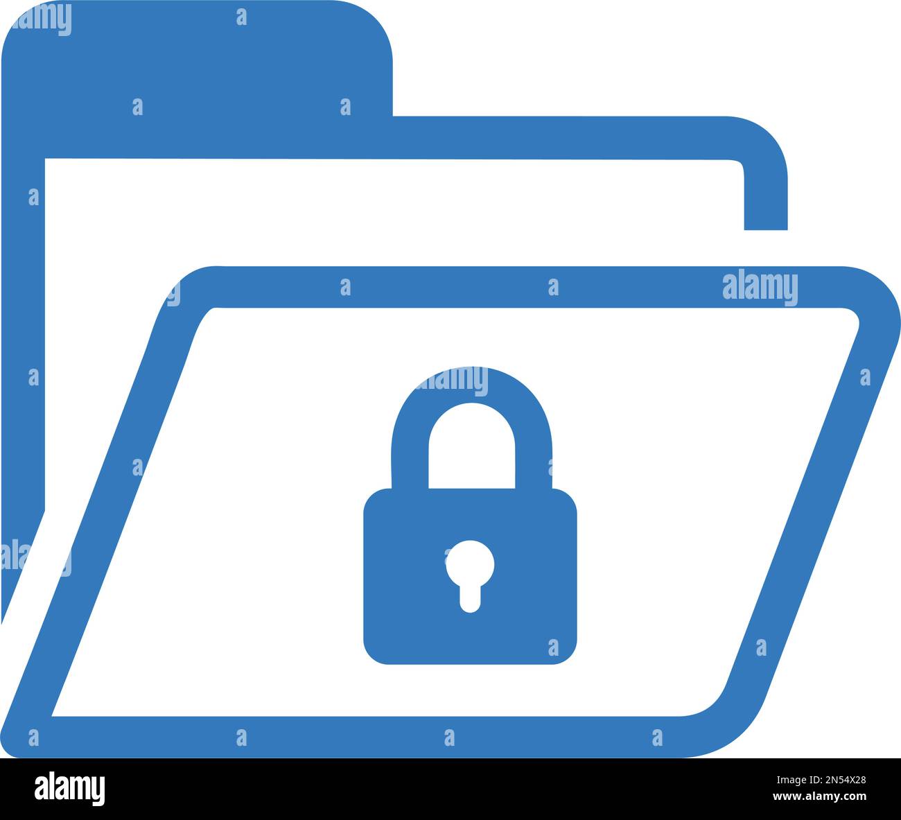 File Folder Protection Security Icon Editable Vector Design Using In Commercial Purposes