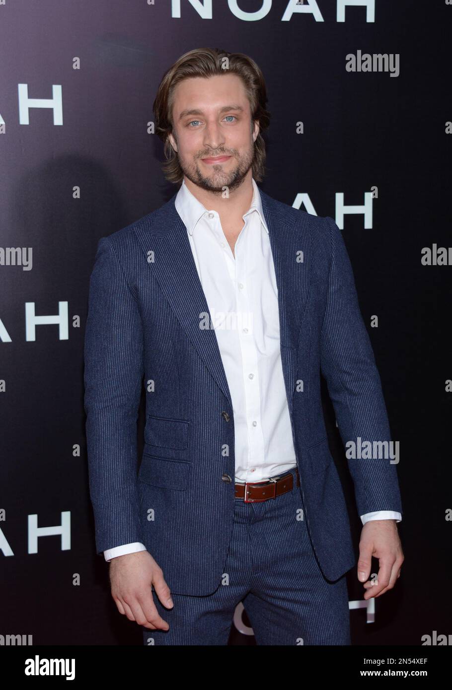 Adam Griffith attends the premiere of "Noah" at the Ziegfeld Theatre on ...