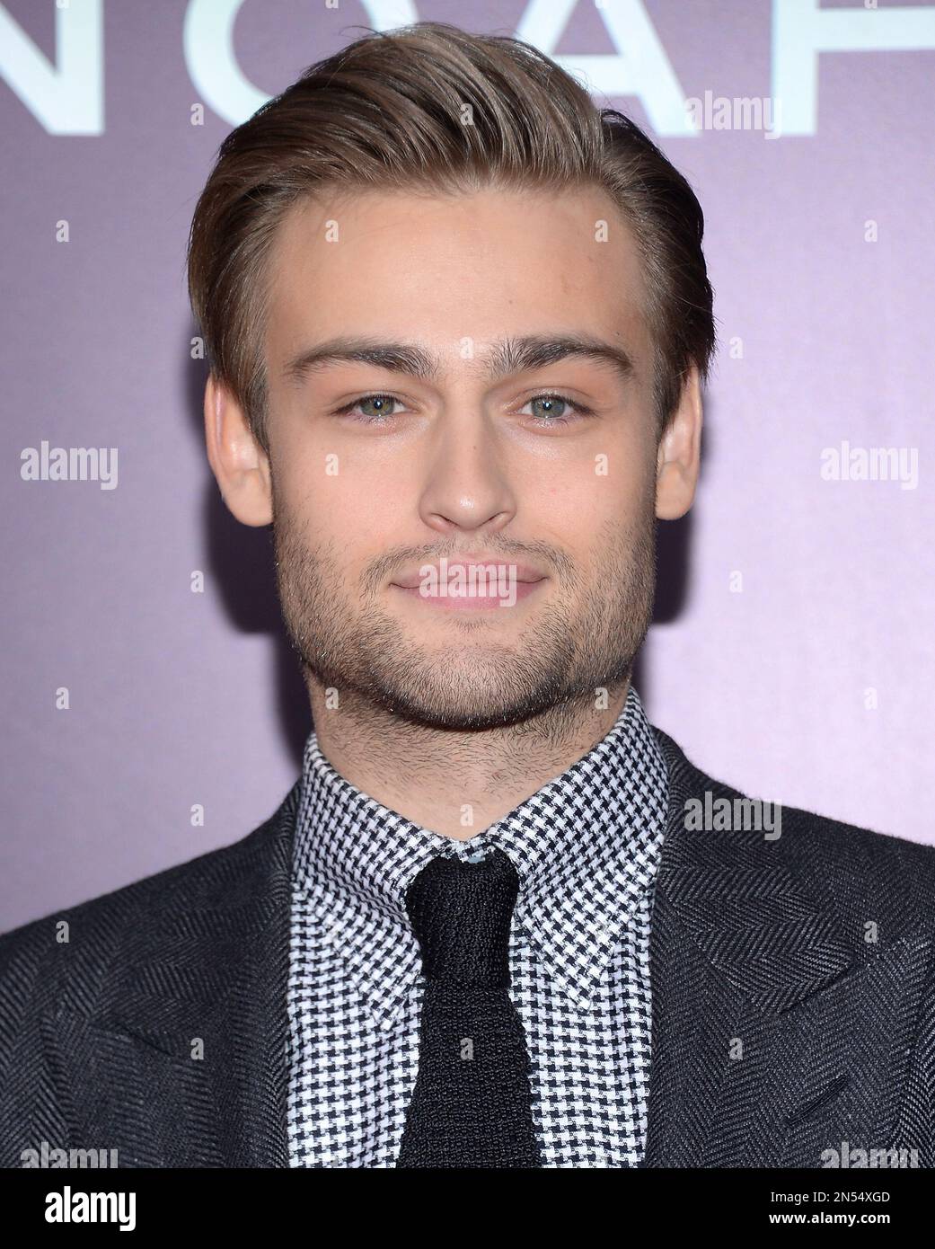 Actor Douglas Booth attends the premiere of "Noah" at the Ziegfeld ...