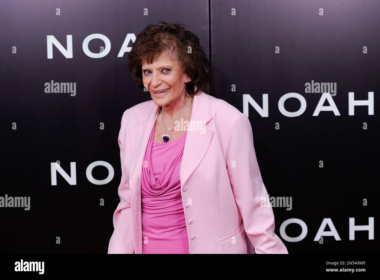 Teacher Vera Fried attends the premiere of "Noah" at the Ziegfeld ...