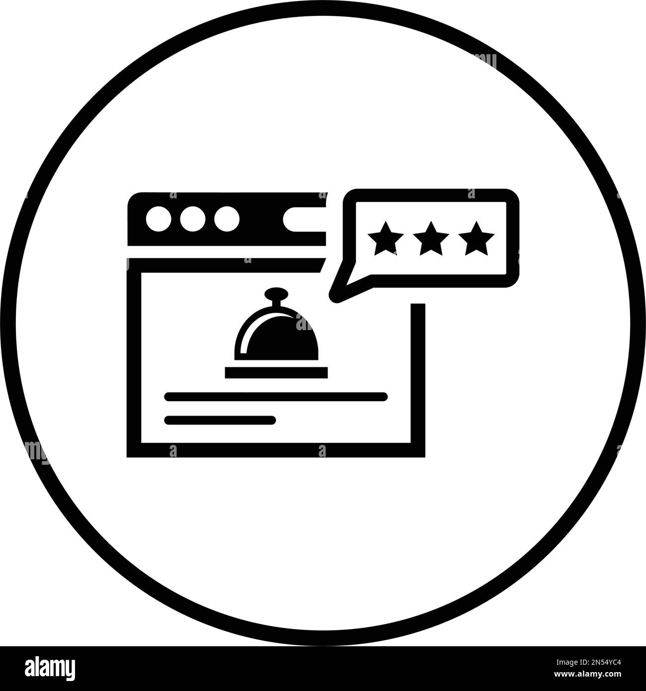 Simple vector illustration for graphic and web design or commercial ...