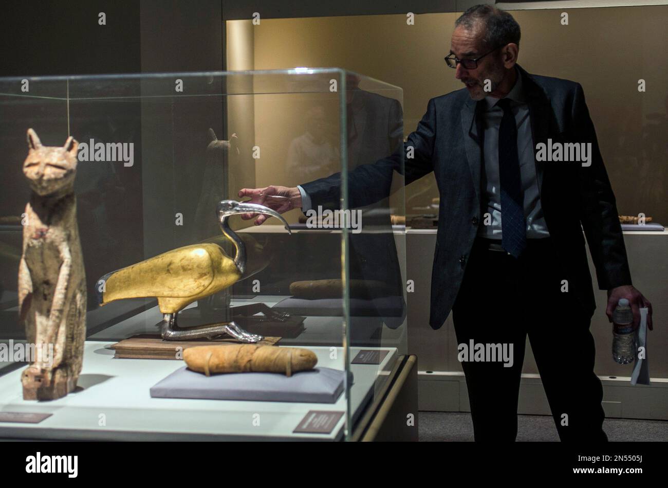 In this March 20, 2014 photo, Brooklyn Museum, Egyptian, Classical and ...