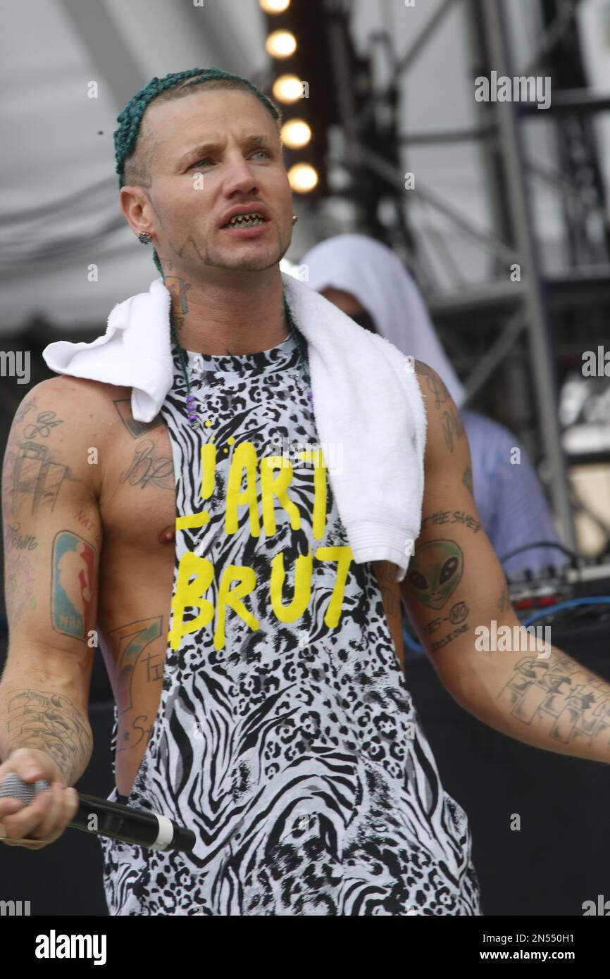 Horst Christian Simco aka Riff Raff performs at the Ultra Music ...