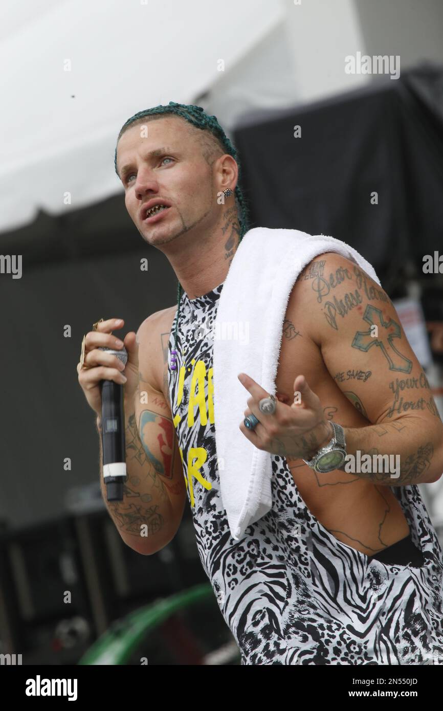 Horst Christian Simco aka Riff Raff performs at the Ultra Music ...