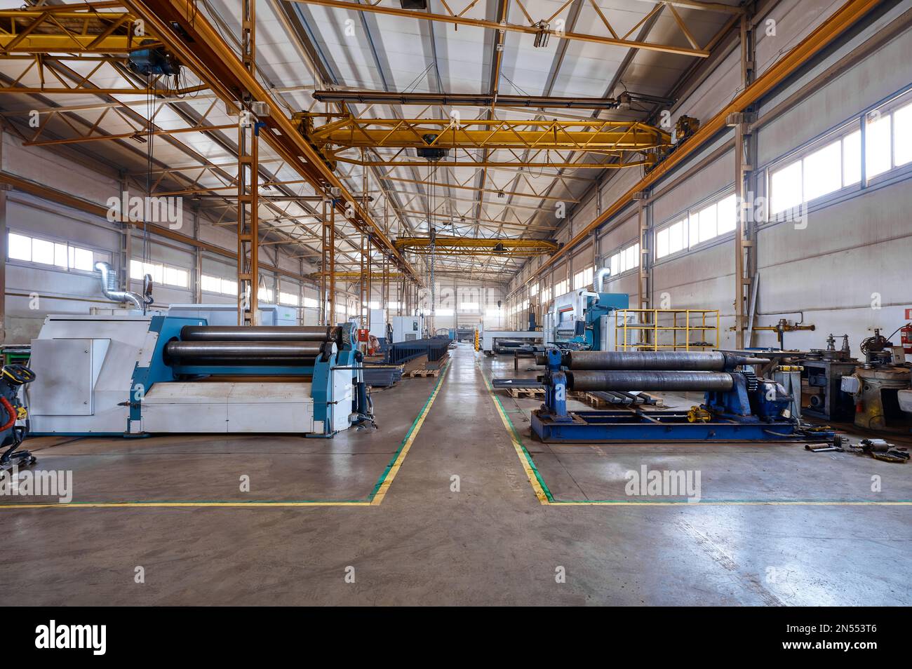 Sheet metal rolling process hi-res stock photography and images - Alamy