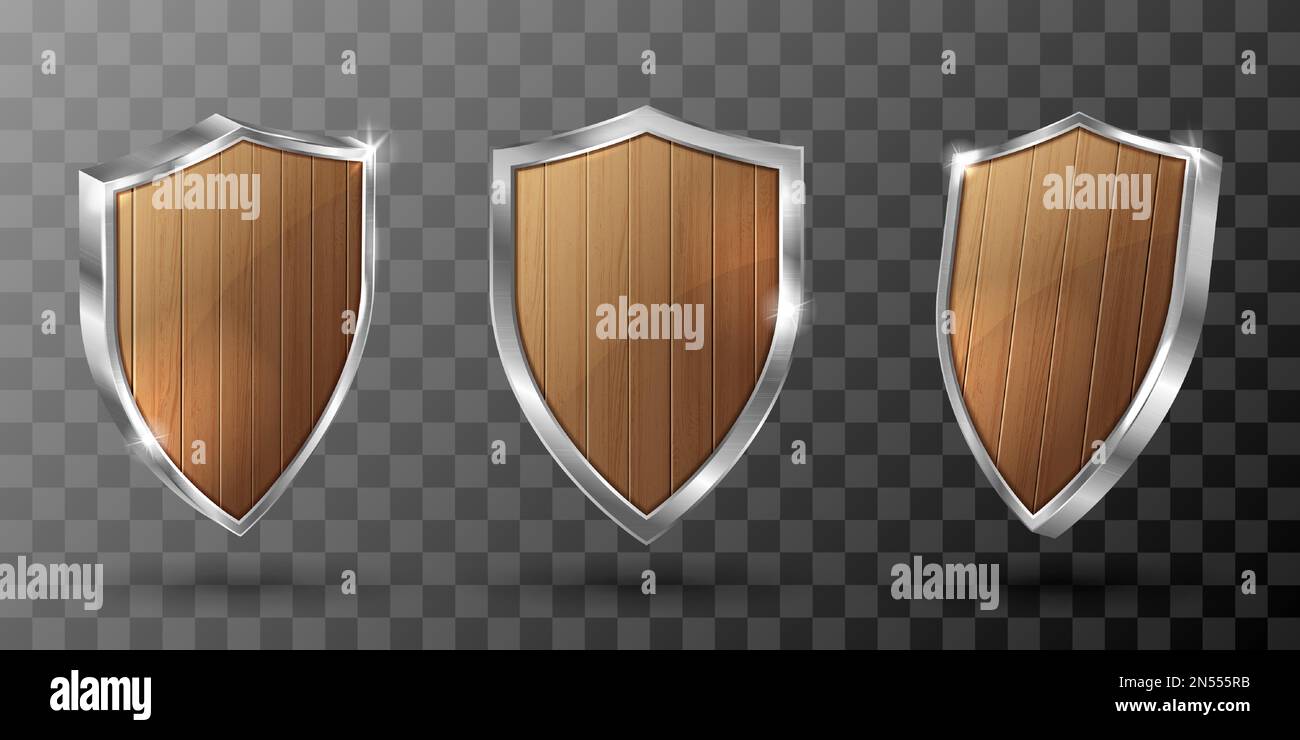 Blank Metal Shield Template