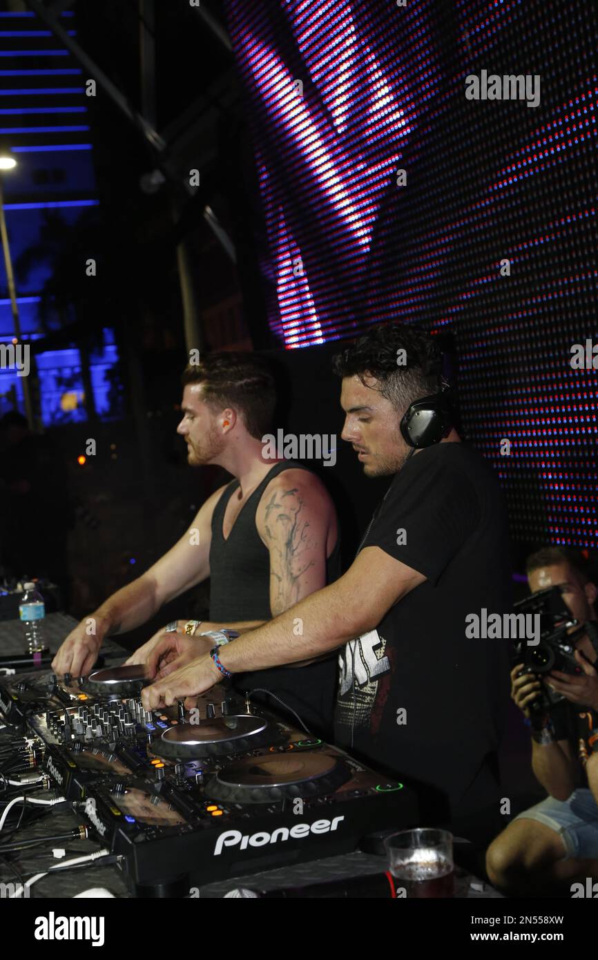 Christian Srigley and Leighton James of Adventure Club performs at the ...