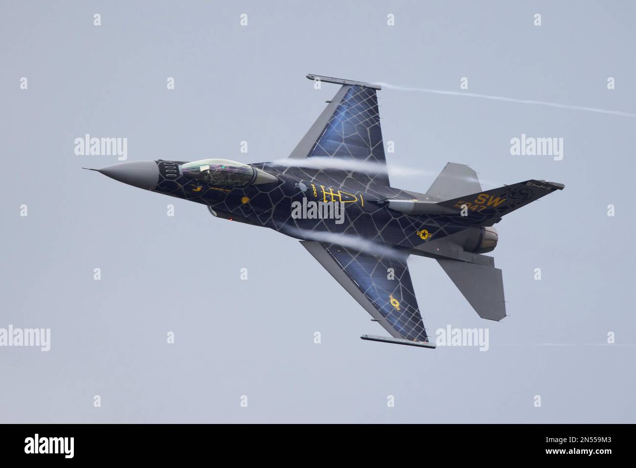The jet fighter flyby at an air show Stock Photo - Alamy