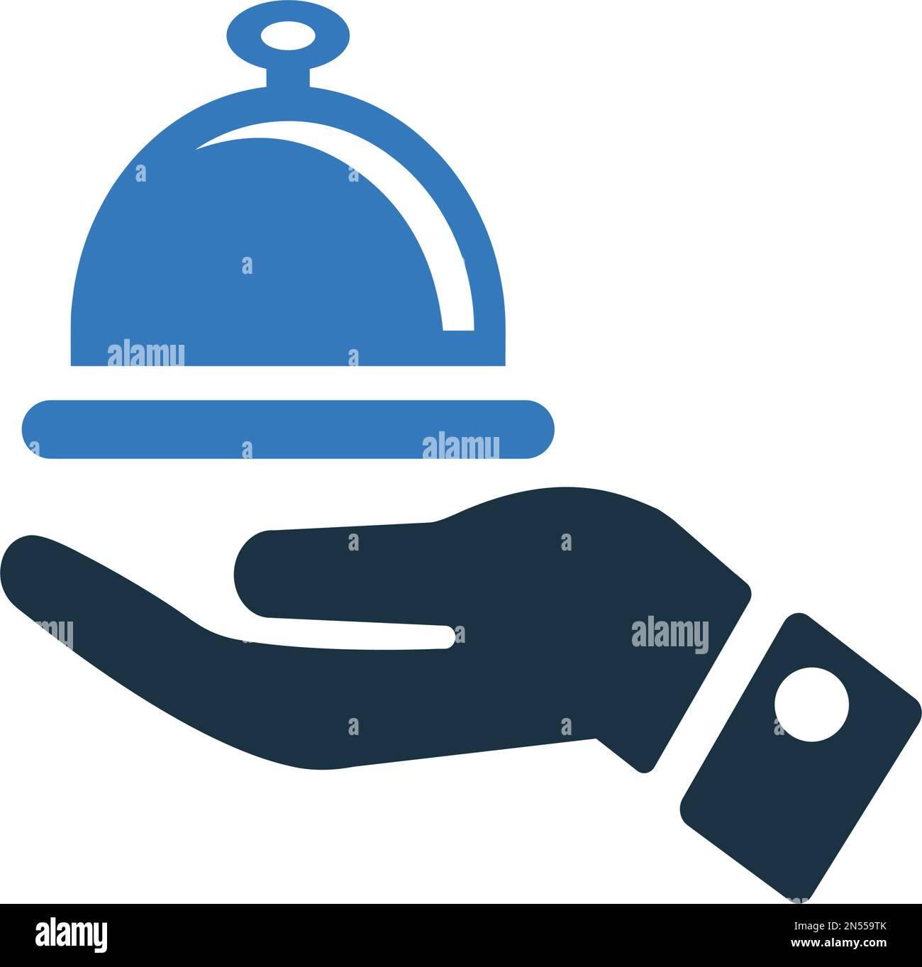 Food, service icon. Well organized simple vector illustration Stock ...