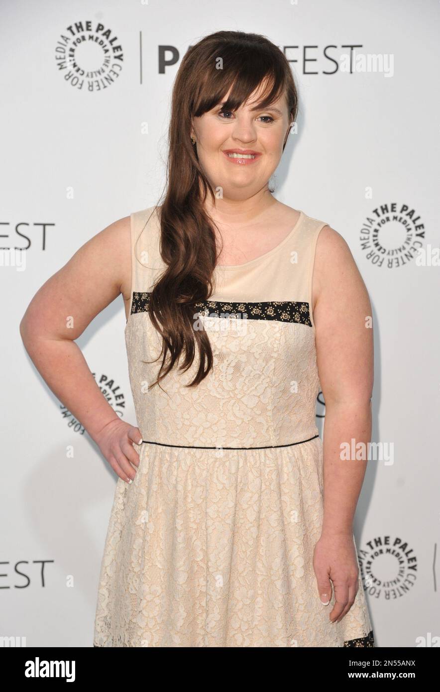 Jamie Brewer arrives at PALEYFEST 2014 - "American Horror Story: Coven ...