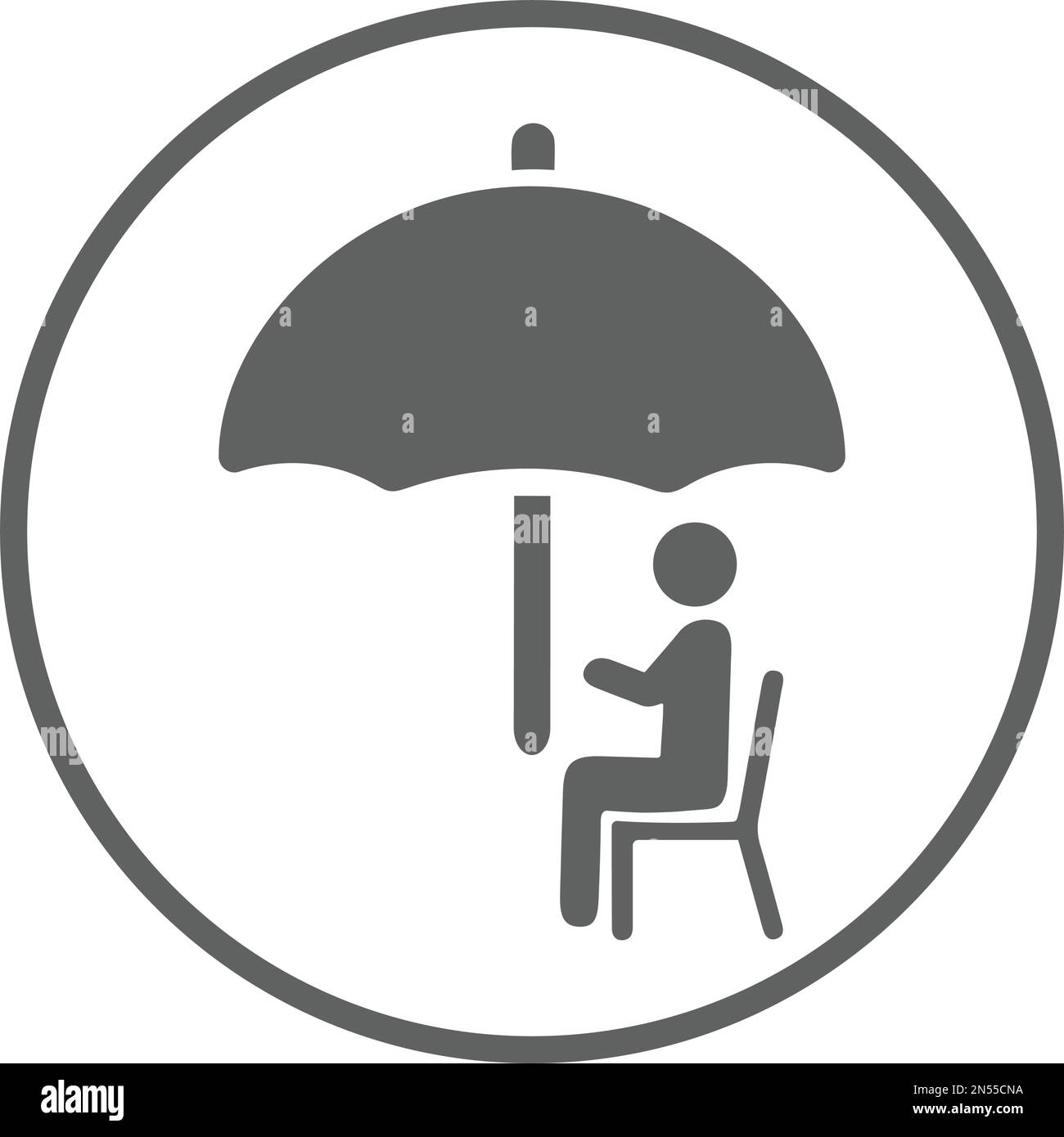 Retirement, insurance icon. Creative element design use in designing ...