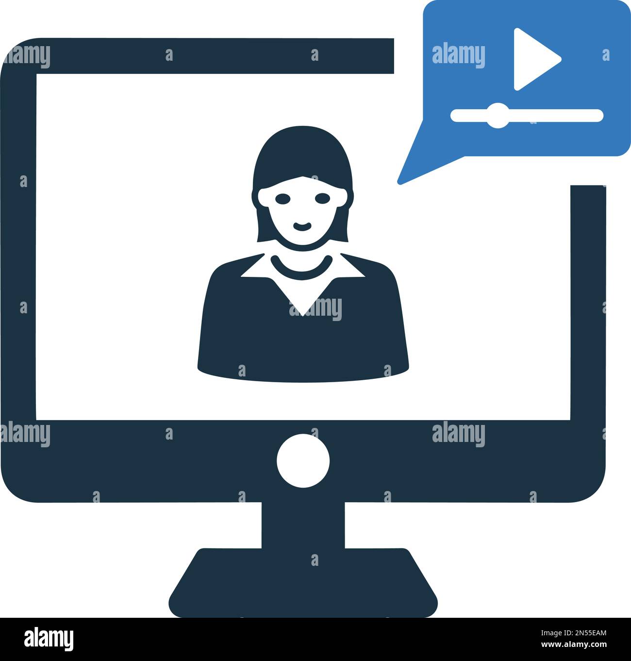 Lecture, online icon - Perfect use for designing and developing ...