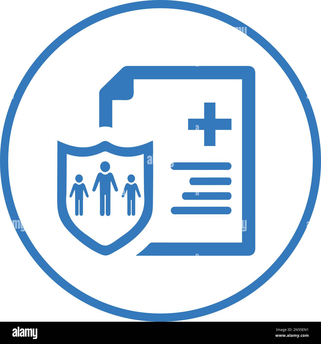 Medical insurance icon. Beautiful, meticulously designed icon. Well ...